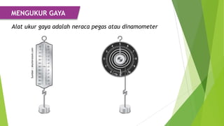 MATERI GAYA DAN HUKUM NEWTON SMP UNTUK KELAS 7.pptx