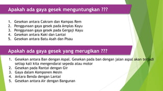 MATERI GAYA DAN HUKUM NEWTON SMP UNTUK KELAS 7.pptx