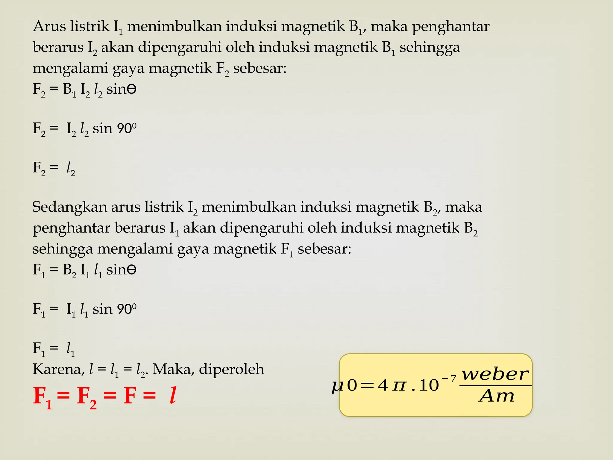 Materi fisika kelas 12 Gaya Lorentz.pptx