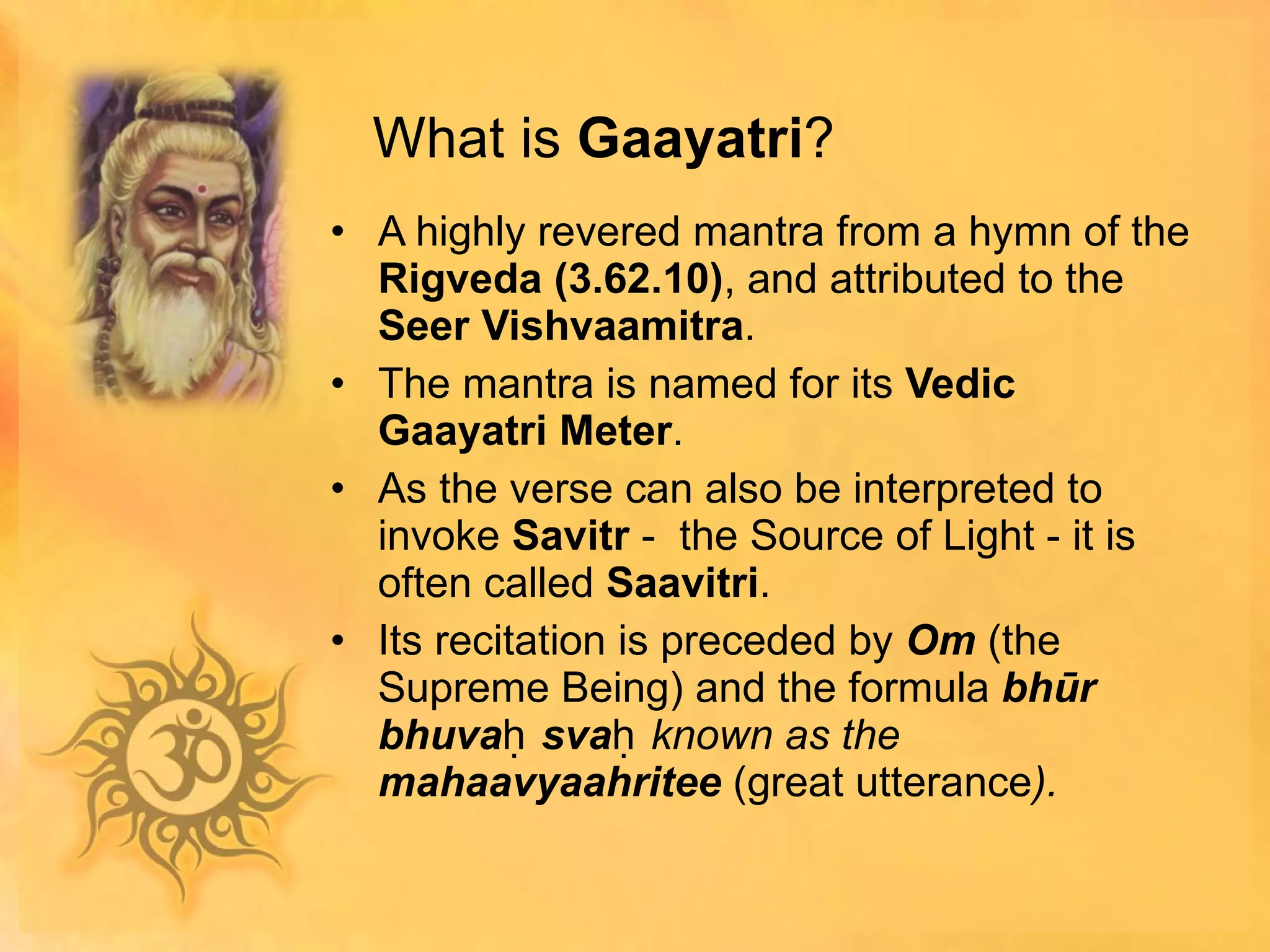 Gayatri | PPT