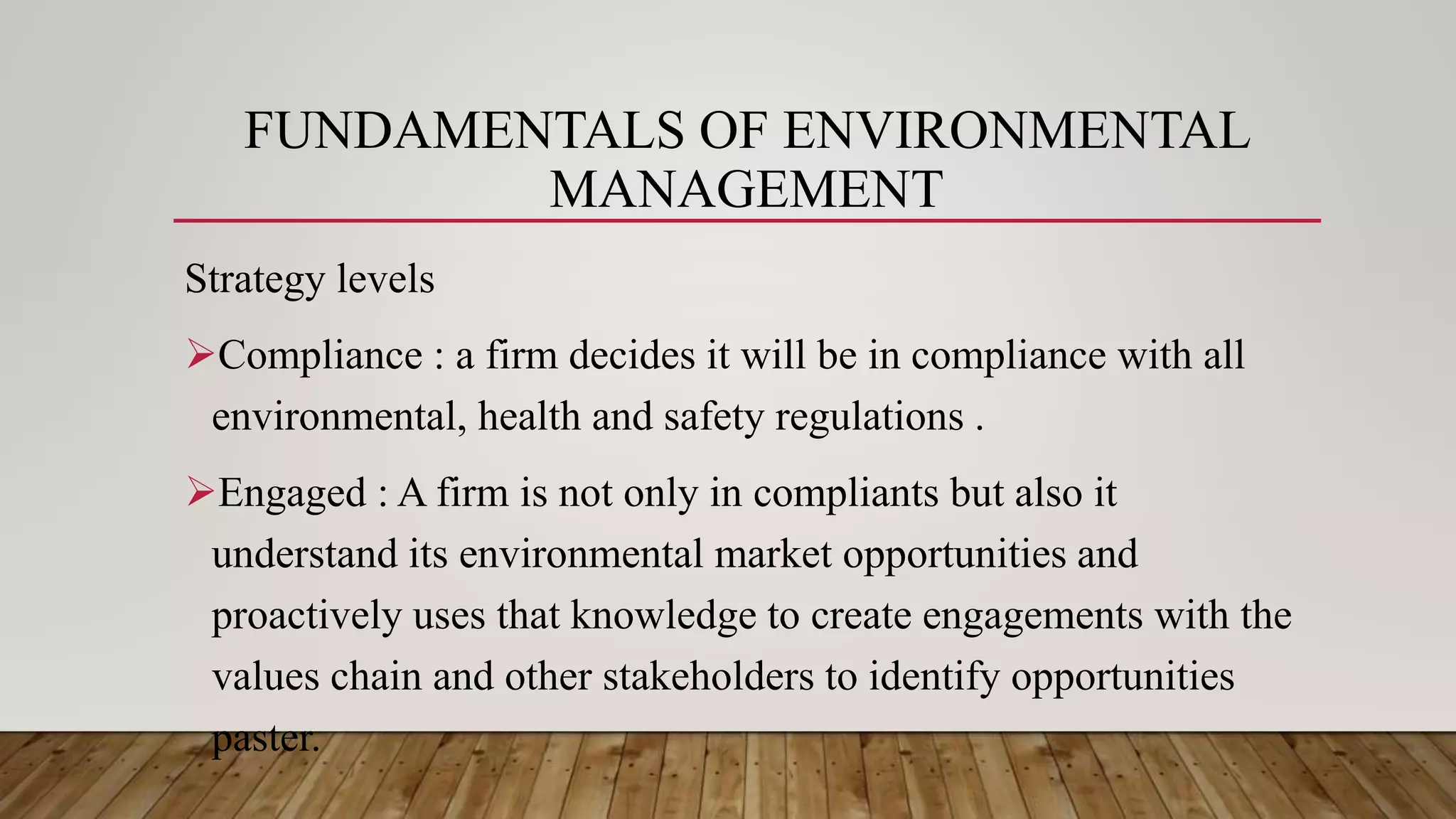 Environmental Management | PPT