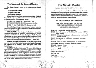 Gayatri mantra | PDF