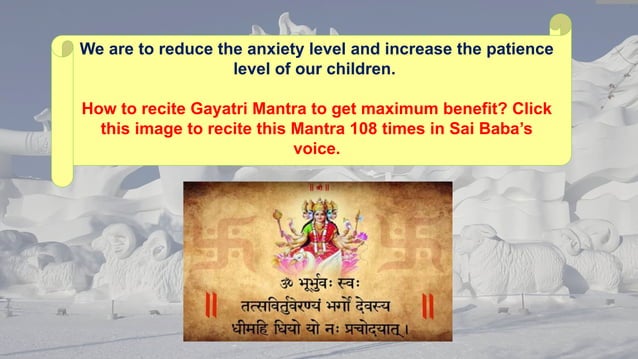 Presentation on GayatriMantra - the most powerful mantra | PPTX
