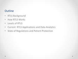 Real Time Location Systems in Healthcare | PPTX