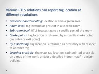 Real Time Location Systems in Healthcare | PPTX