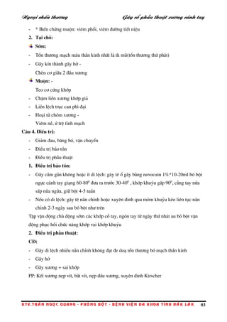 Gay co pt xuong canh tay | PDF