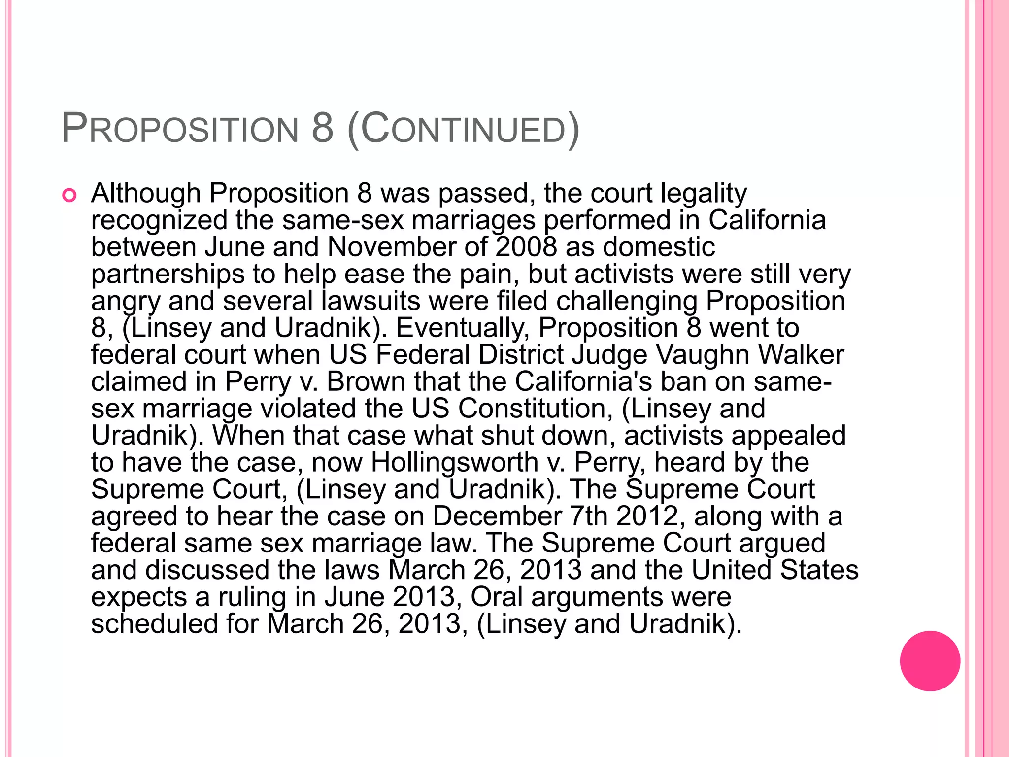 Gay and Lesbian Rights Timeline | PPTX