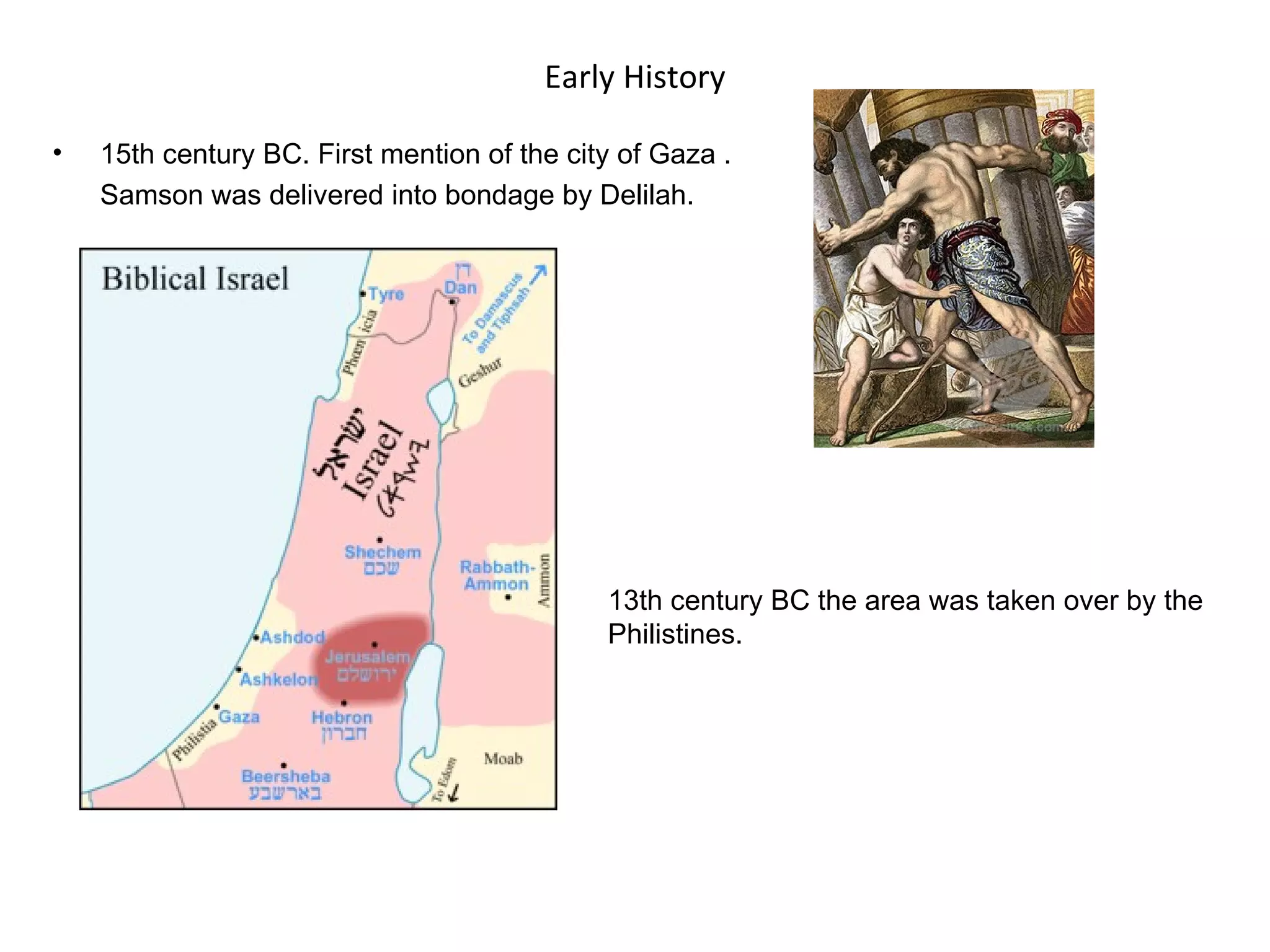 Gaza Strip presentation | PPT