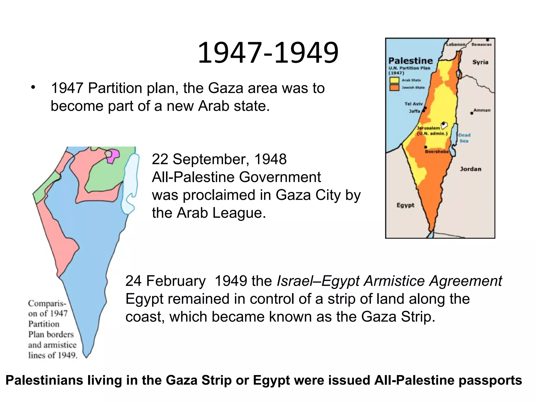Gaza Strip presentation | PPT
