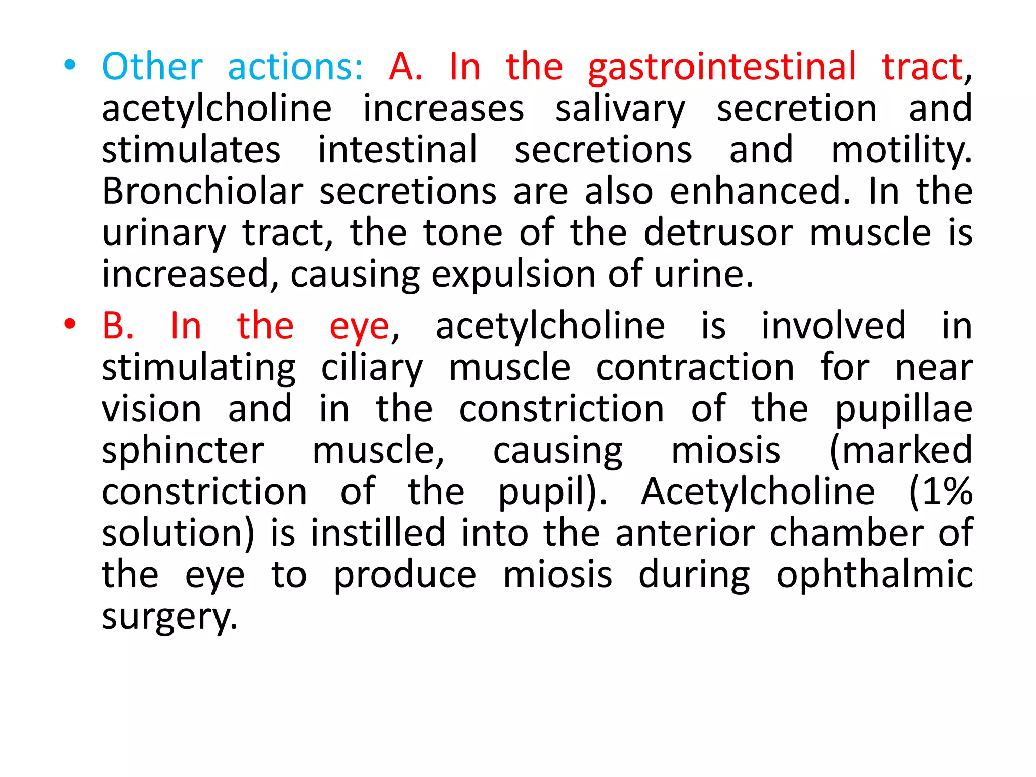 parasympathomimetics drugs | PPTX