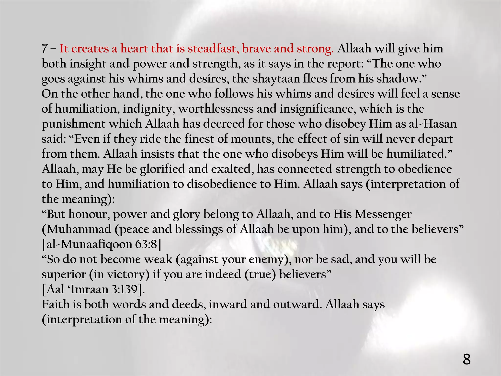 Lowering the Gaze | PPT