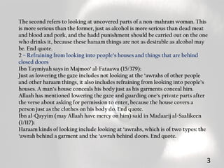 Lowering the Gaze | PPT