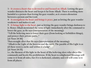 Lowering the Gaze | PPT