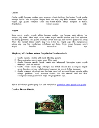 Gazebo | DOCX