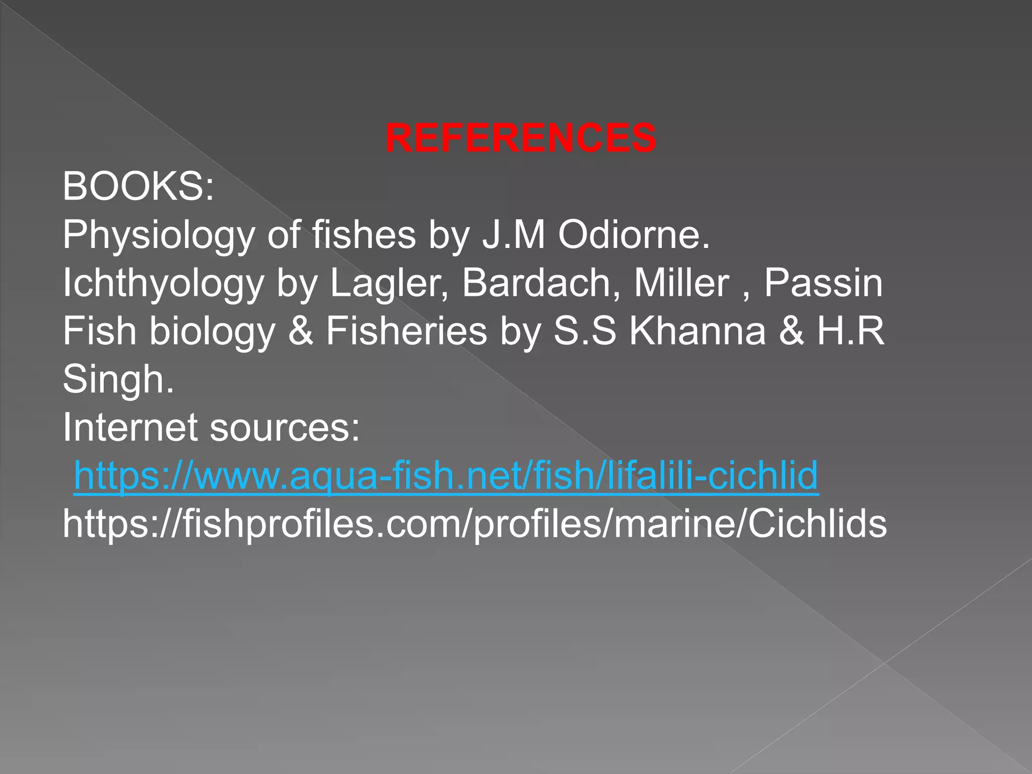 COLORATION IN FISHES: its Regulation and significance by GAZEE OWAIS | PPTX