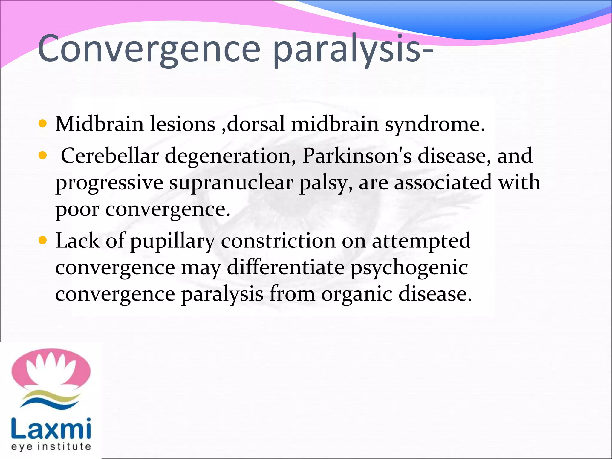 Gaze palsy | PPTX