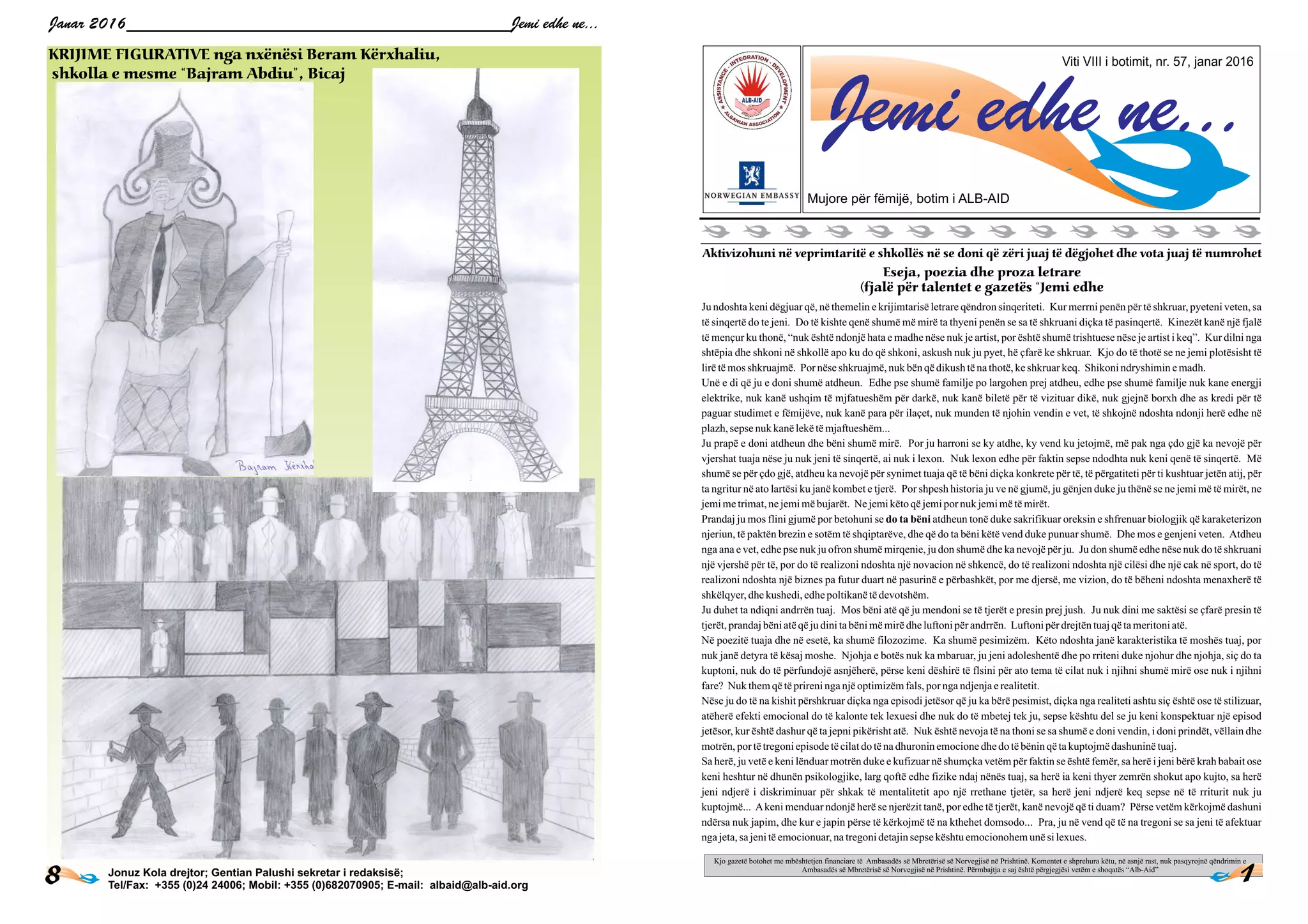 Gazeta "JEMI EDHE NE" NR.57 Muaji JANAR 2016 | PDF