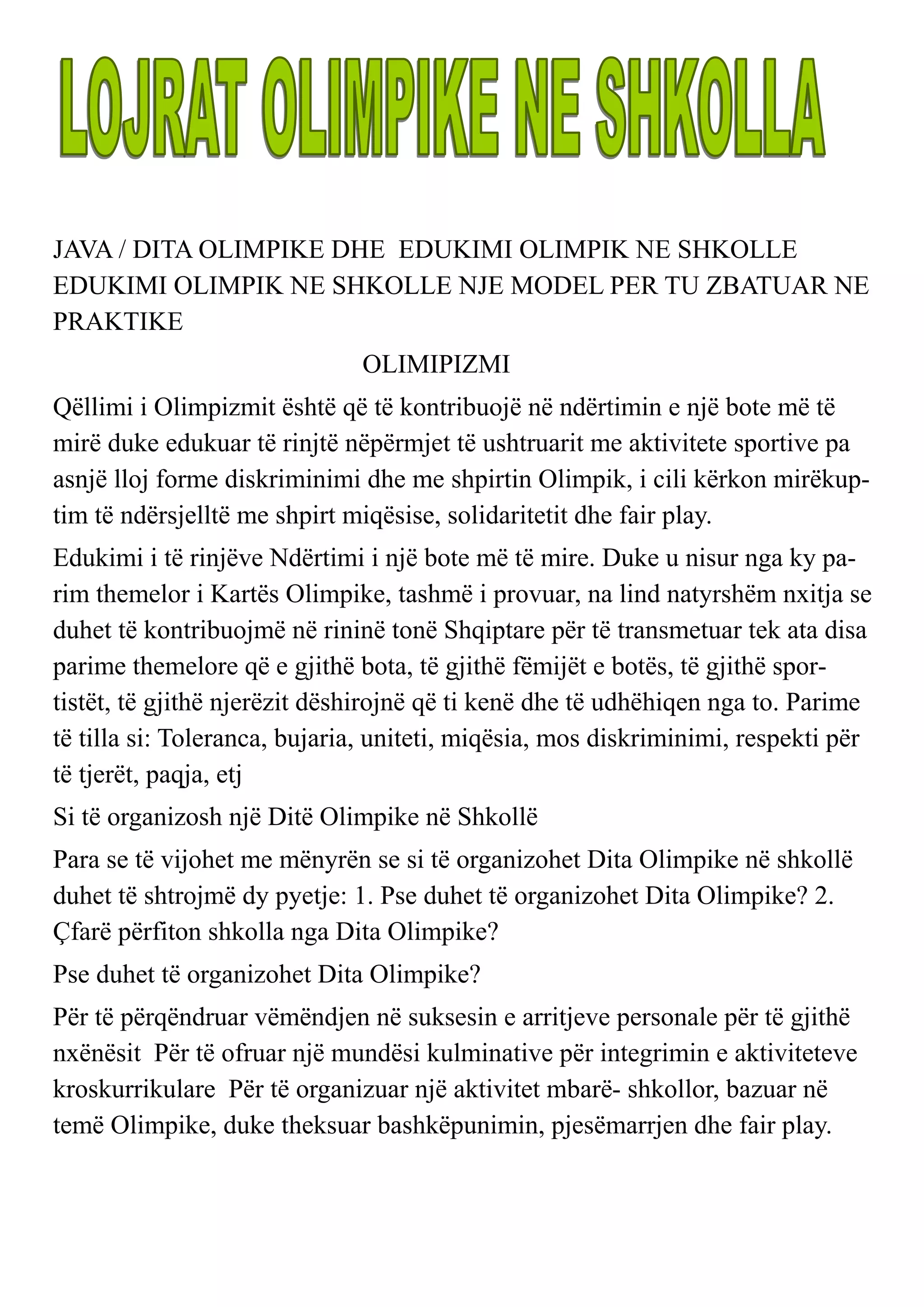 Gazeta e shkolles A.Z.CAJUPI | PDF