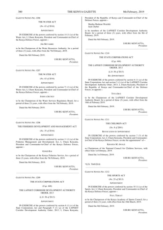 Gazette vol. 17 8 2-19 special (appointments) | PDF