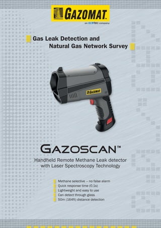 Gazoscan methane detector | PDF