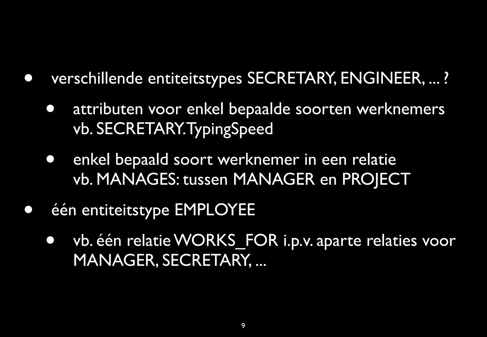 Enhanced Entity Relationship Model | KEY | Computing | Technology & Computing