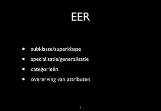 Enhanced Entity Relationship Model | KEY | Computing | Technology ...