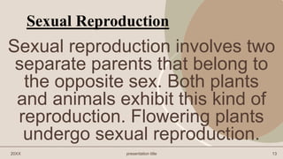 Reproduction and Development | PPTX