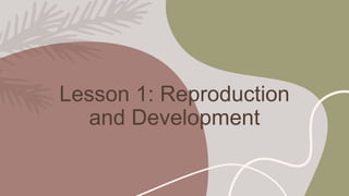 Reproduction and Development | PPT