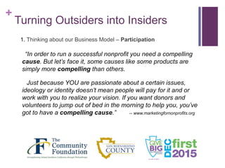 "Turning Outsiders Into Insiders" | PPTX