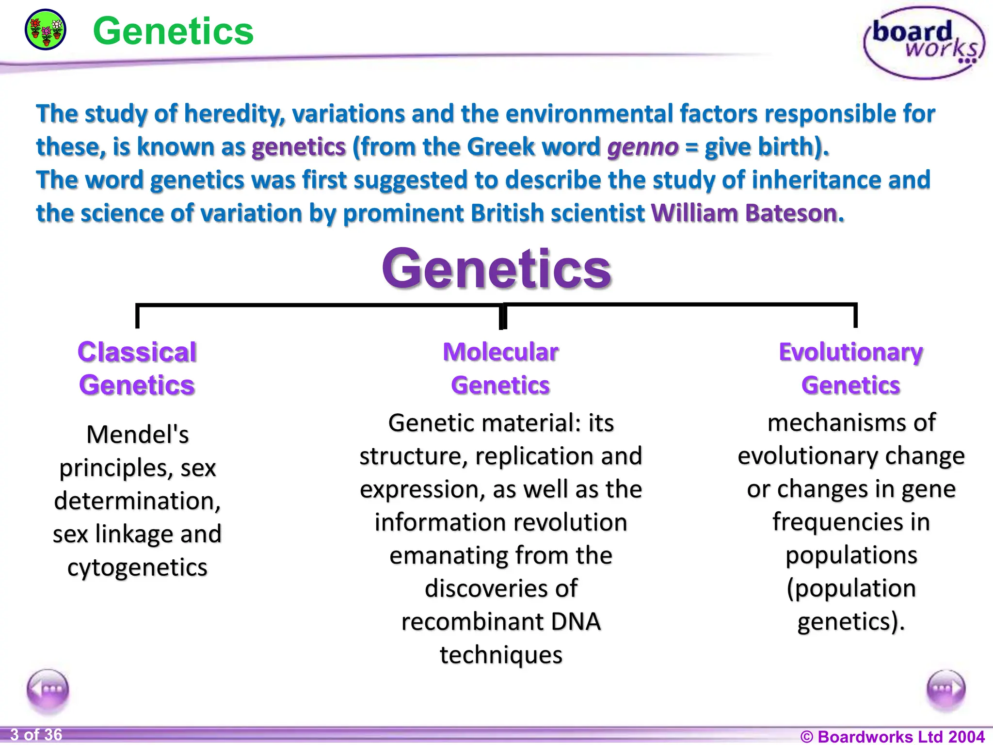 General Biology 2 W3L3 Inheritance and Variations.ppt