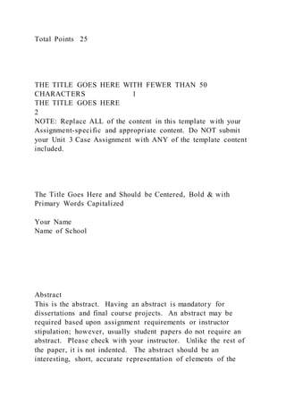 GB518 Financial Accounting Principles and Analysis Unit 3 | DOCX