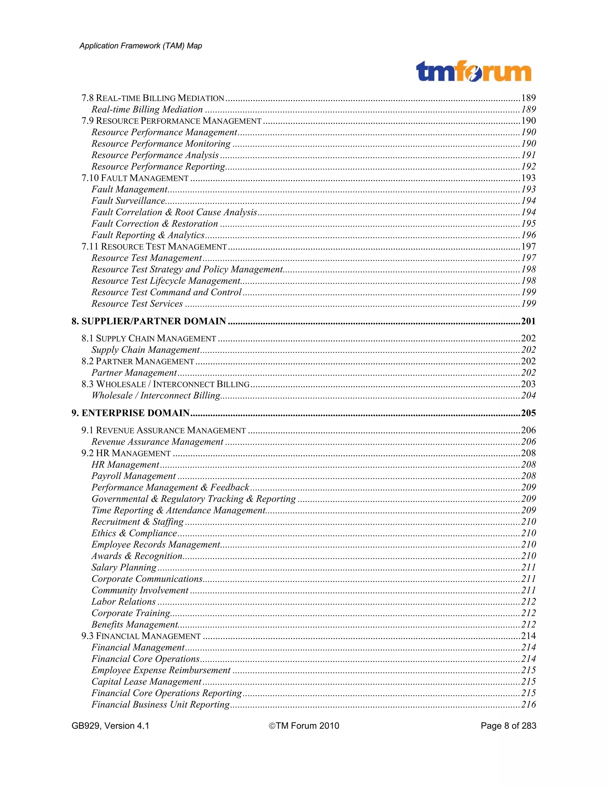 Gb929 telecom applications_framework_r4-0_v4-1 | PDF
