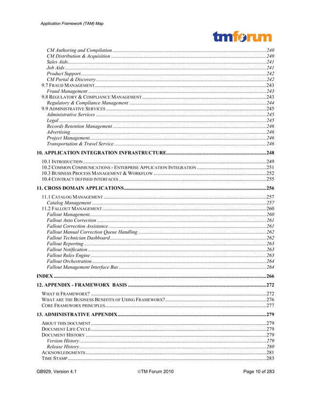 Gb929 telecom applications_framework_r4-0_v4-1 | PDF
