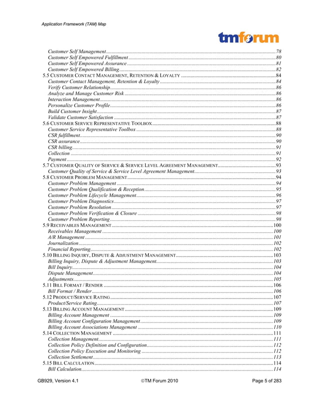 Gb929 telecom applications_framework_r4-0_v4-1 | PDF