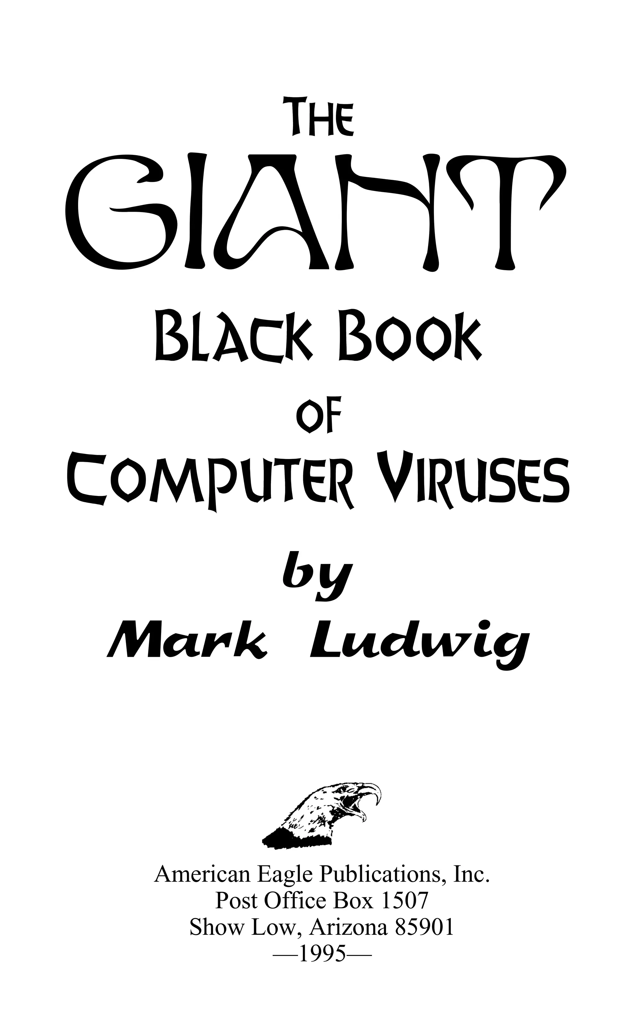 The Giant Black Book Of Computer Viruses | PPT