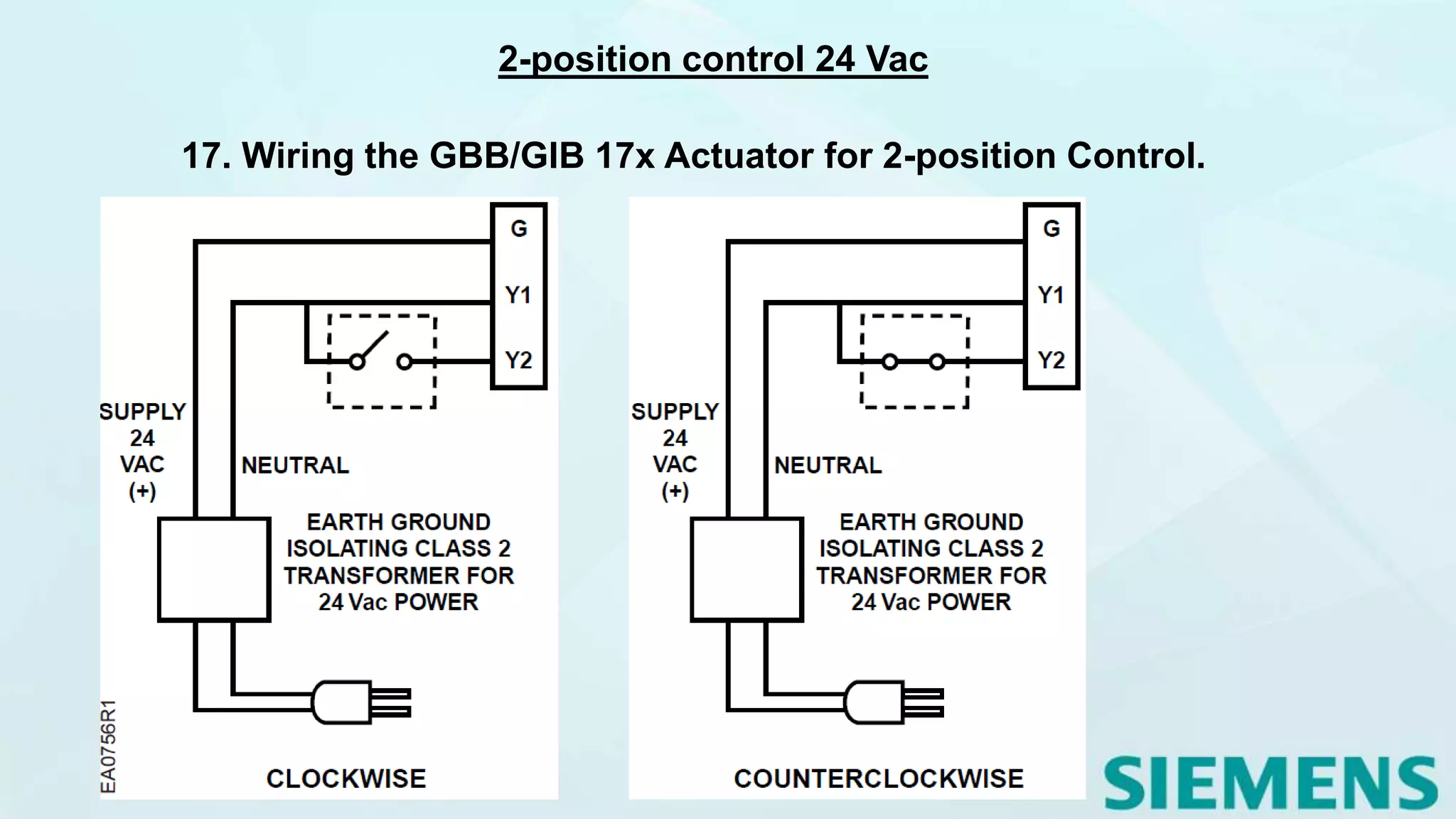 Siemens GBB/GIB Rotary Actuator Installation Instructions | PPTX