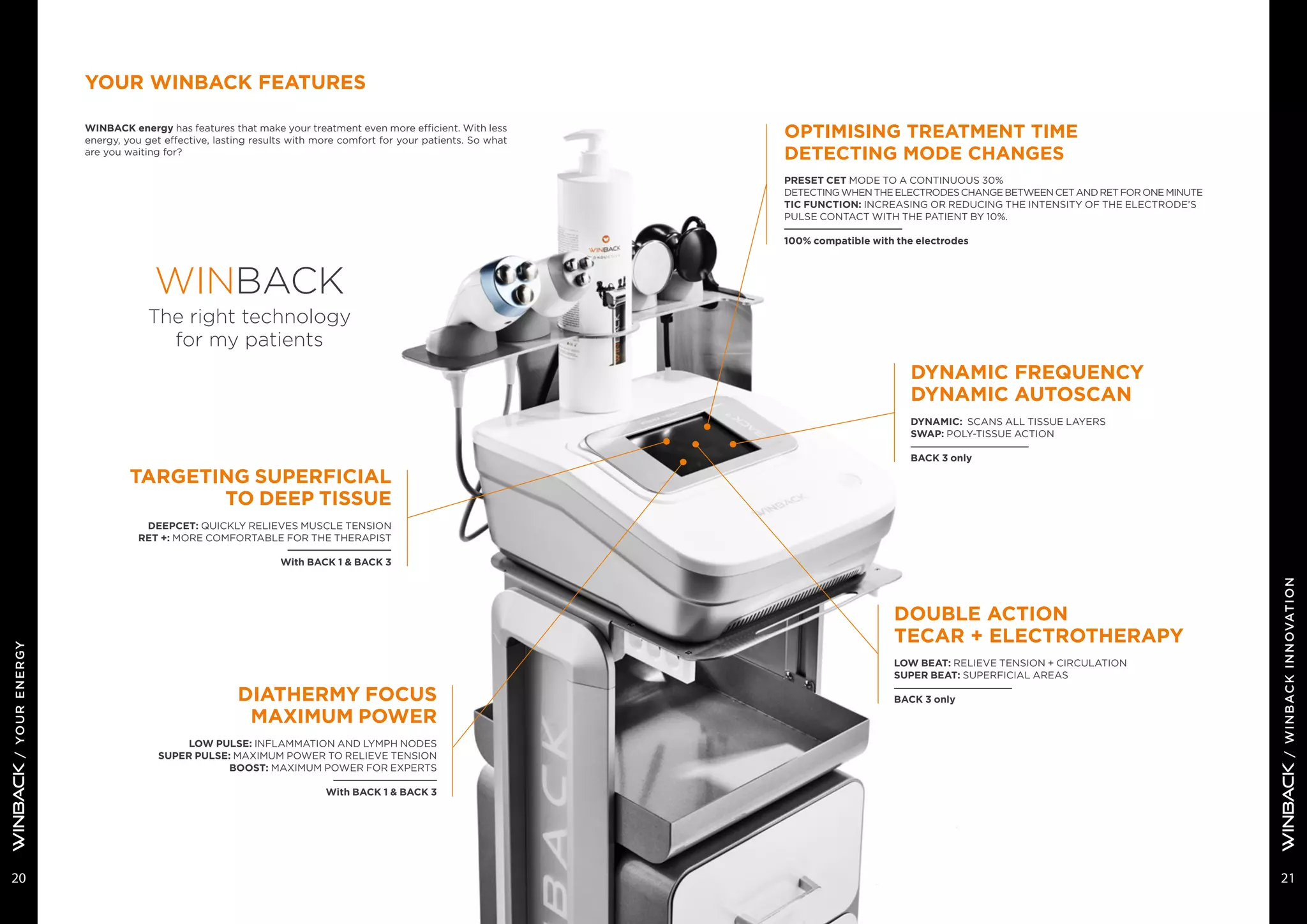 Winback Tecartherapy Brochure | PDF