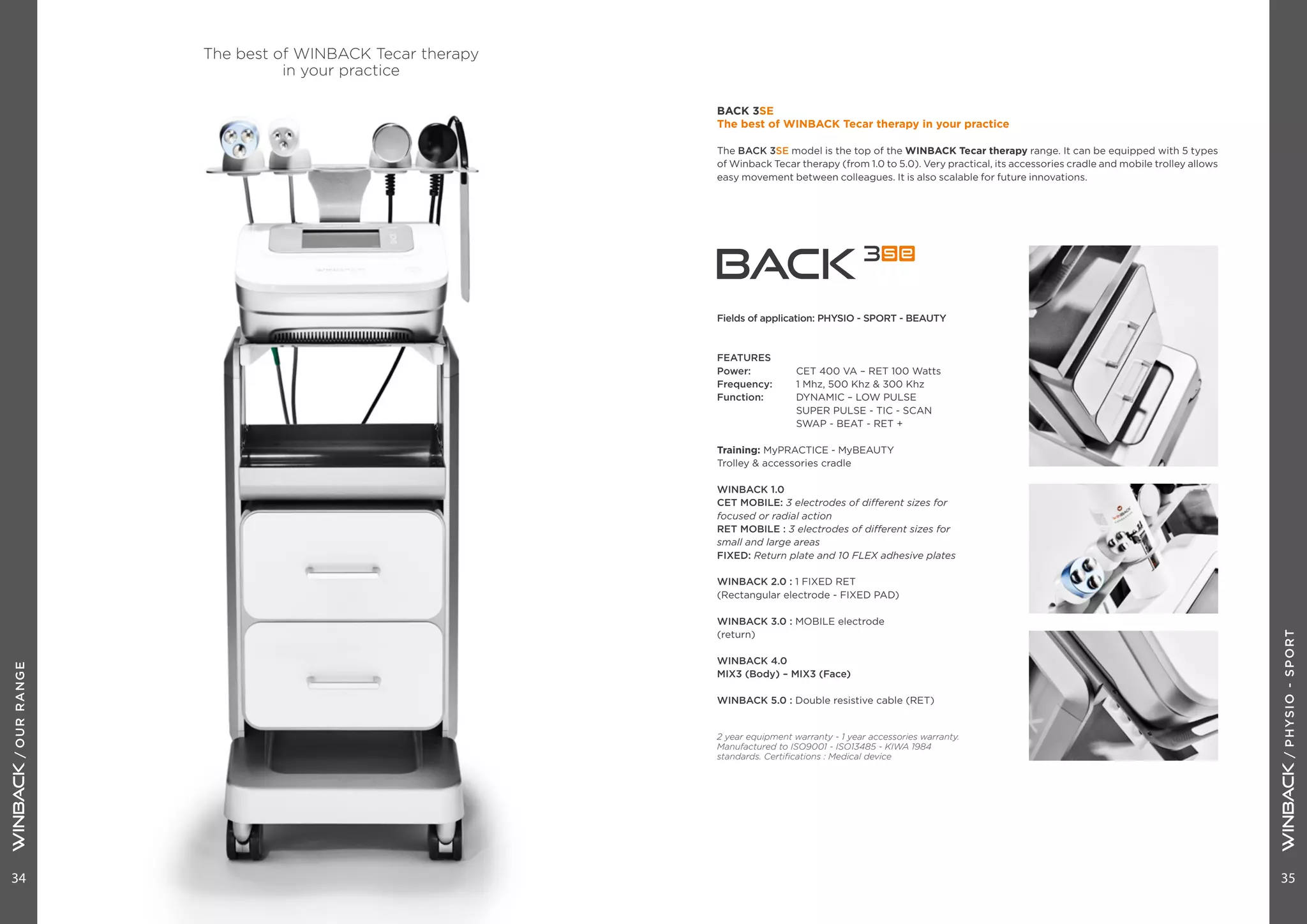 Winback Tecartherapy Brochure | PDF