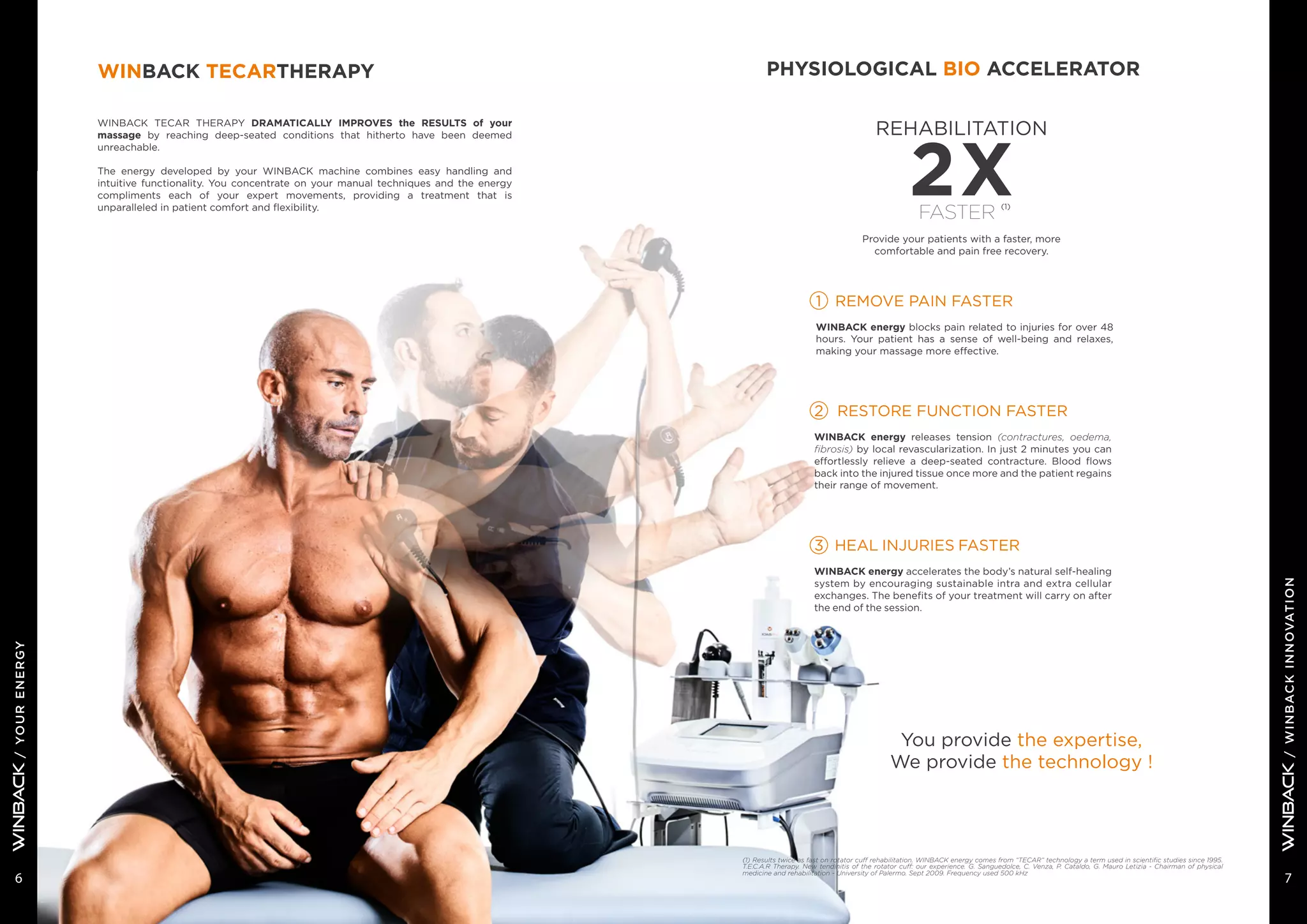 Winback Tecartherapy Brochure | PDF