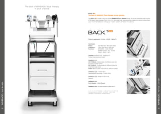 Winback Tecartherapy Brochure | PDF