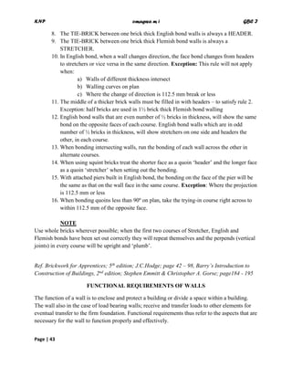 General Building Construction-Foundation walls topic 3. | PDF