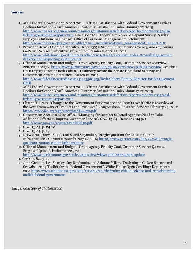 Three Strategies to Improve the Citizen Experience | PDF