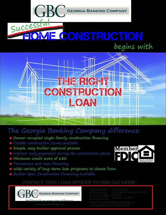 GbC Home Construction Flyer | PDF