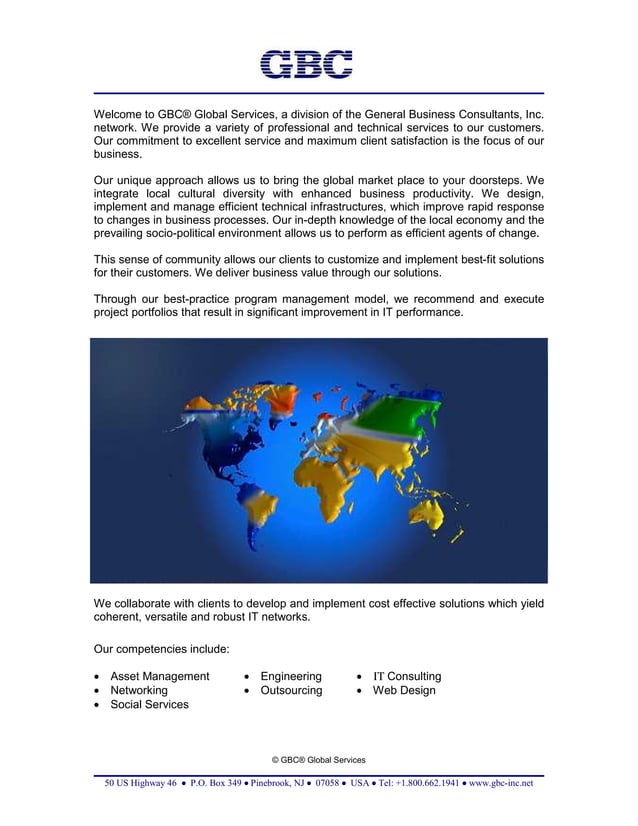 Gbc Services33 | PDF