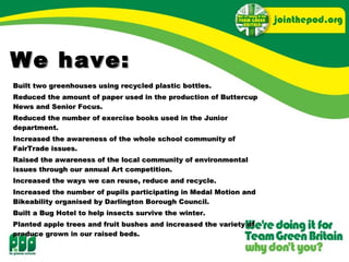 Eco Warriors - Green Britain Day | PPT