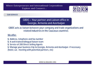GBDC SERVICES | PPT