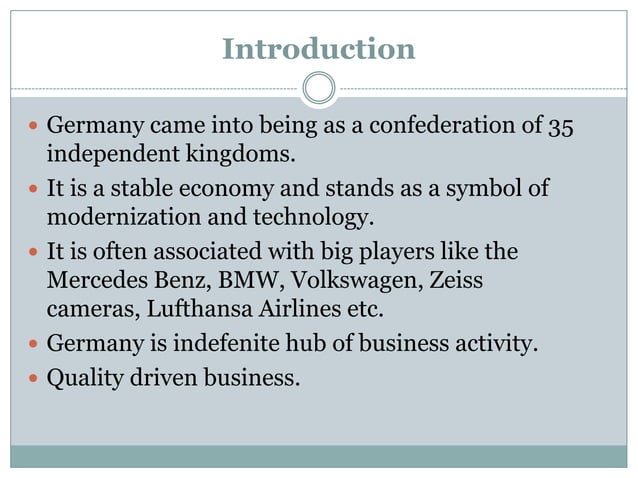 Germany Business Ethics | PPT
