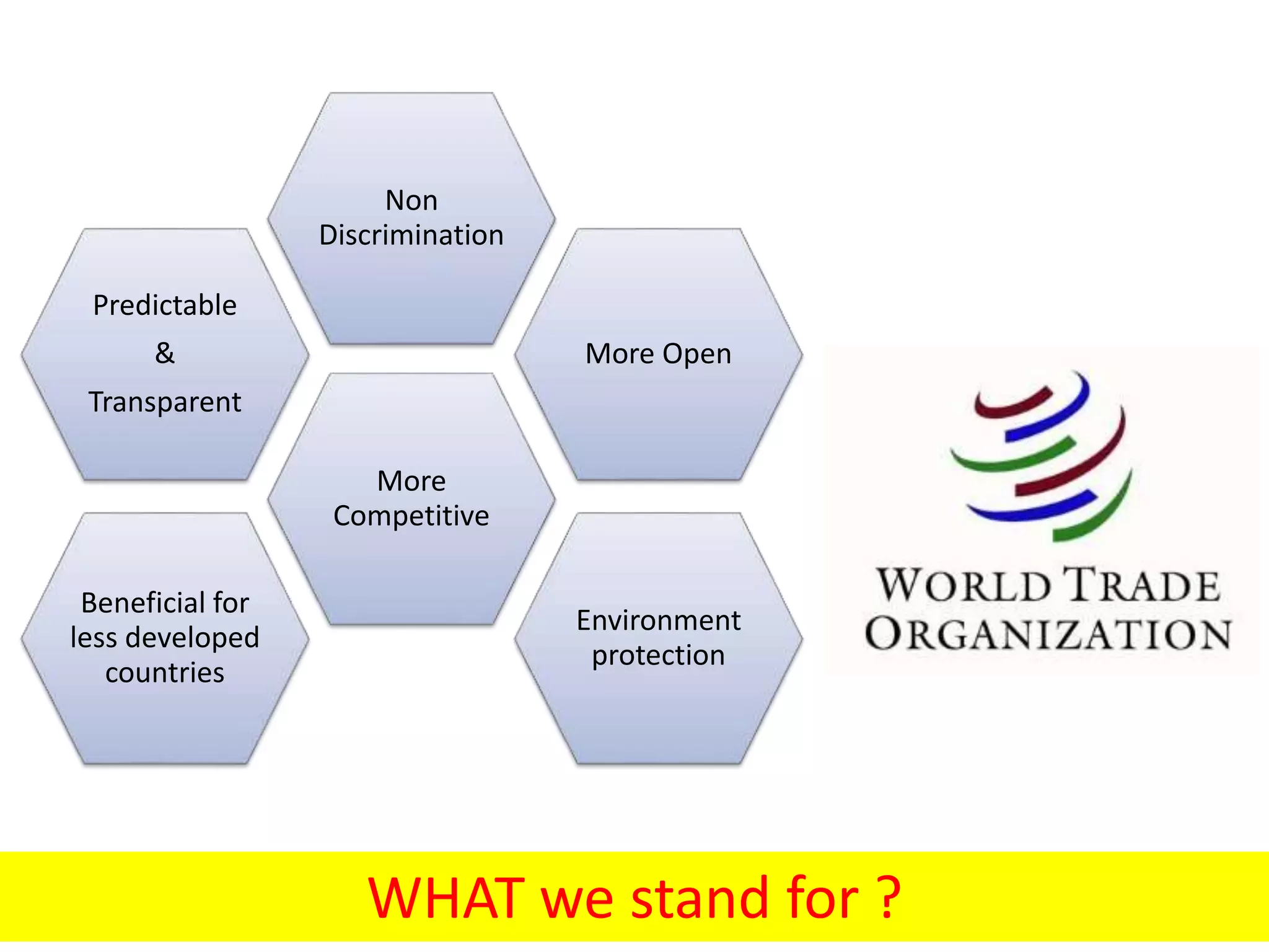 World Trade Organization- Brief Overview | PPTX