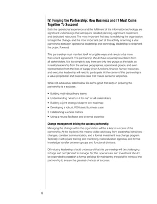 IBM Oil | Integrated Framework Makes Intelligent Oil Field a Reality | PDF