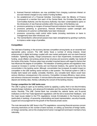 Dubai Banking Sector | DOCX